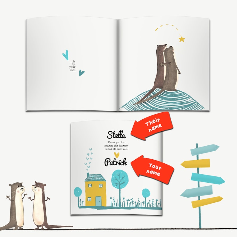 Personalised Our Journey Together Book for Couples | Etsy