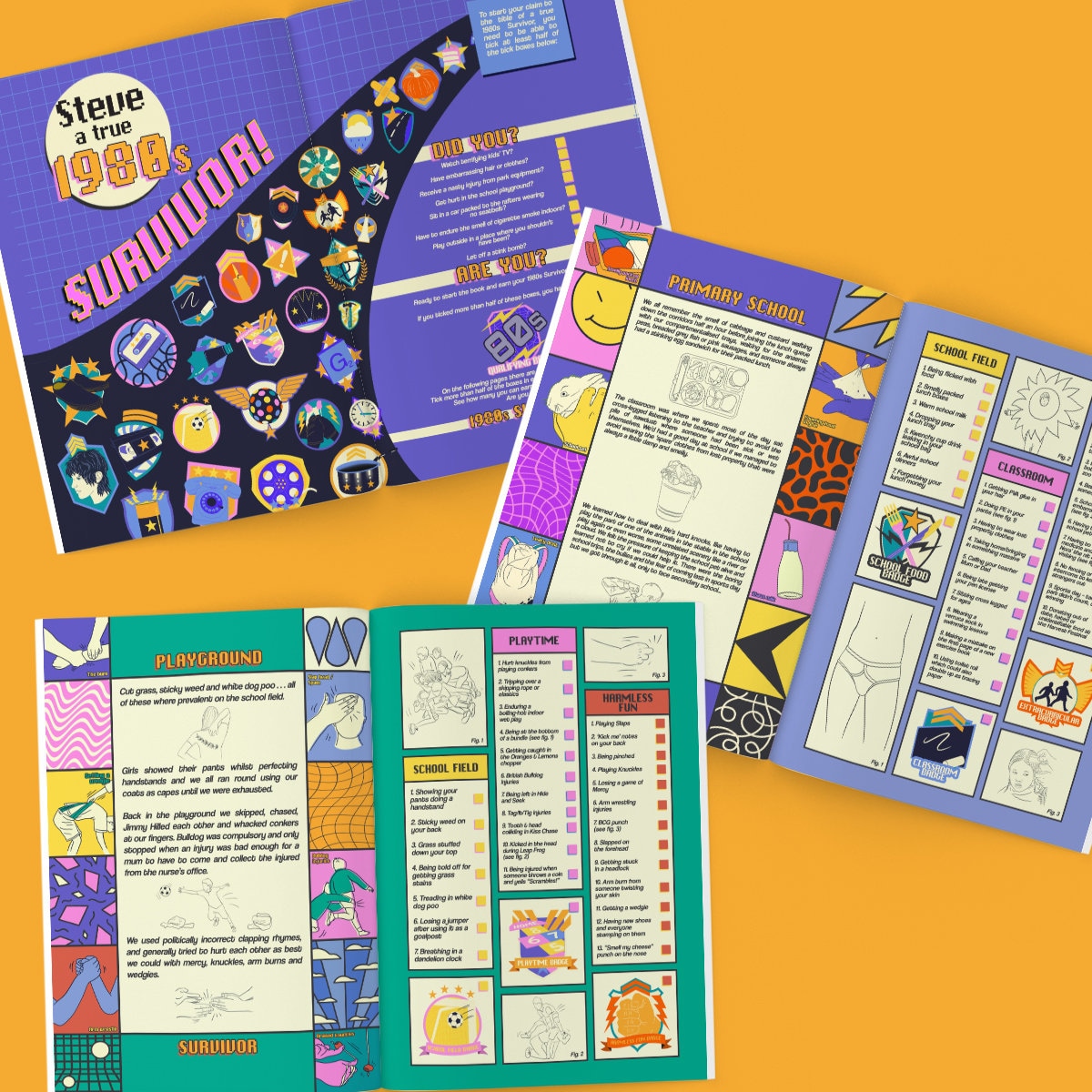 Personalised 80s Nostalgia Quiz Book: UK Childhood Memories Gift, 1980s ...