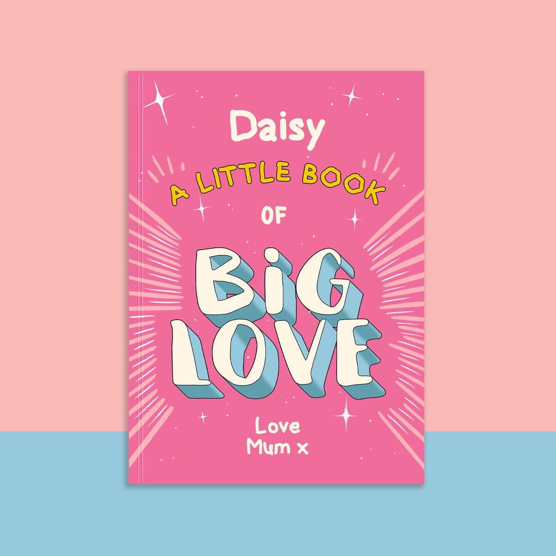 Personalised Little Book of Love for Teenage Girls Mini Book - Etsy