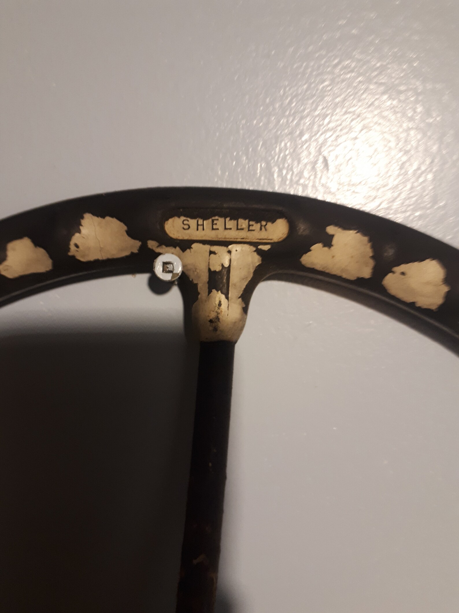 Vintage Sheller Steering Wheel - Etsy