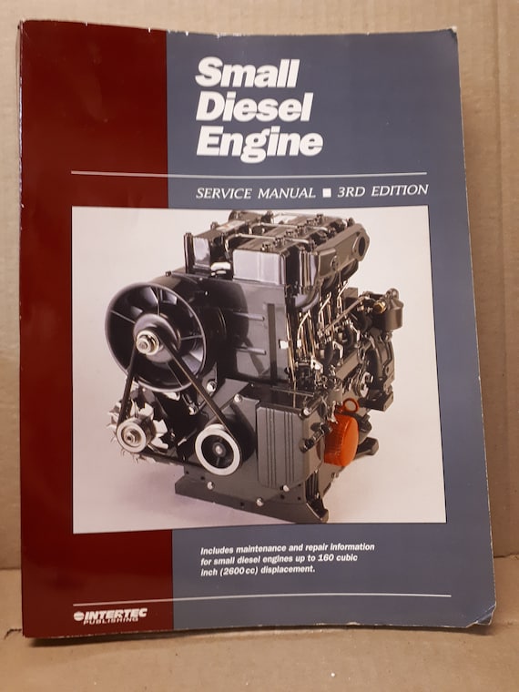 Small Diesel Engine Service Manual Shop Manual How to Books | Etsy
