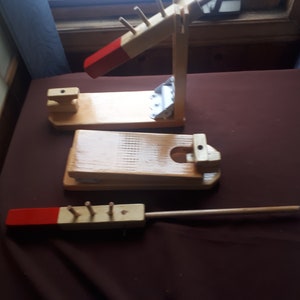 Handmade Wooden Ice Fishing Tip Ups - Etsy Canada