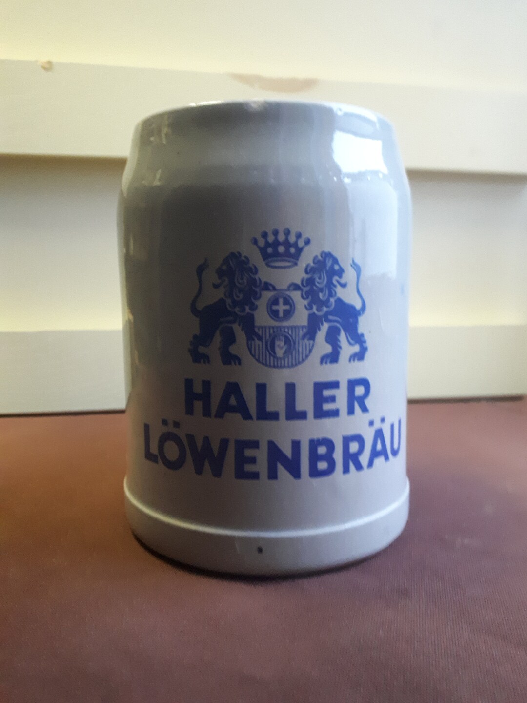 Haller Lowenbrau Beer Stein - Etsy