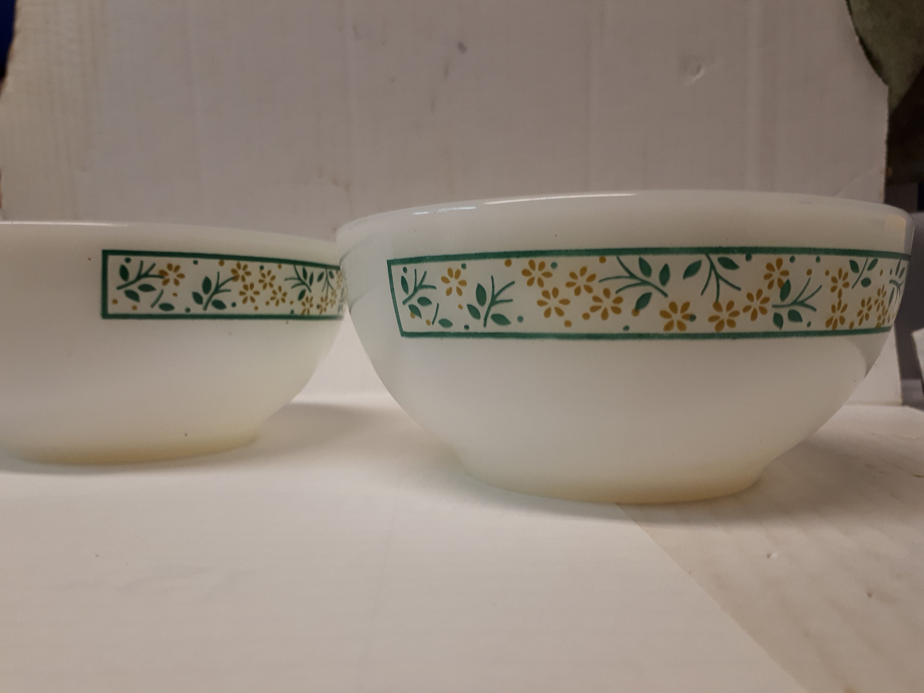 Termocrisa Milk Glass Bowls - Etsy