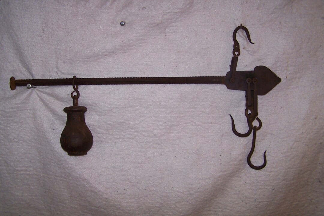 Hanging Hook Scale Wit Sliding Wieght, Farm Scale - Etsy