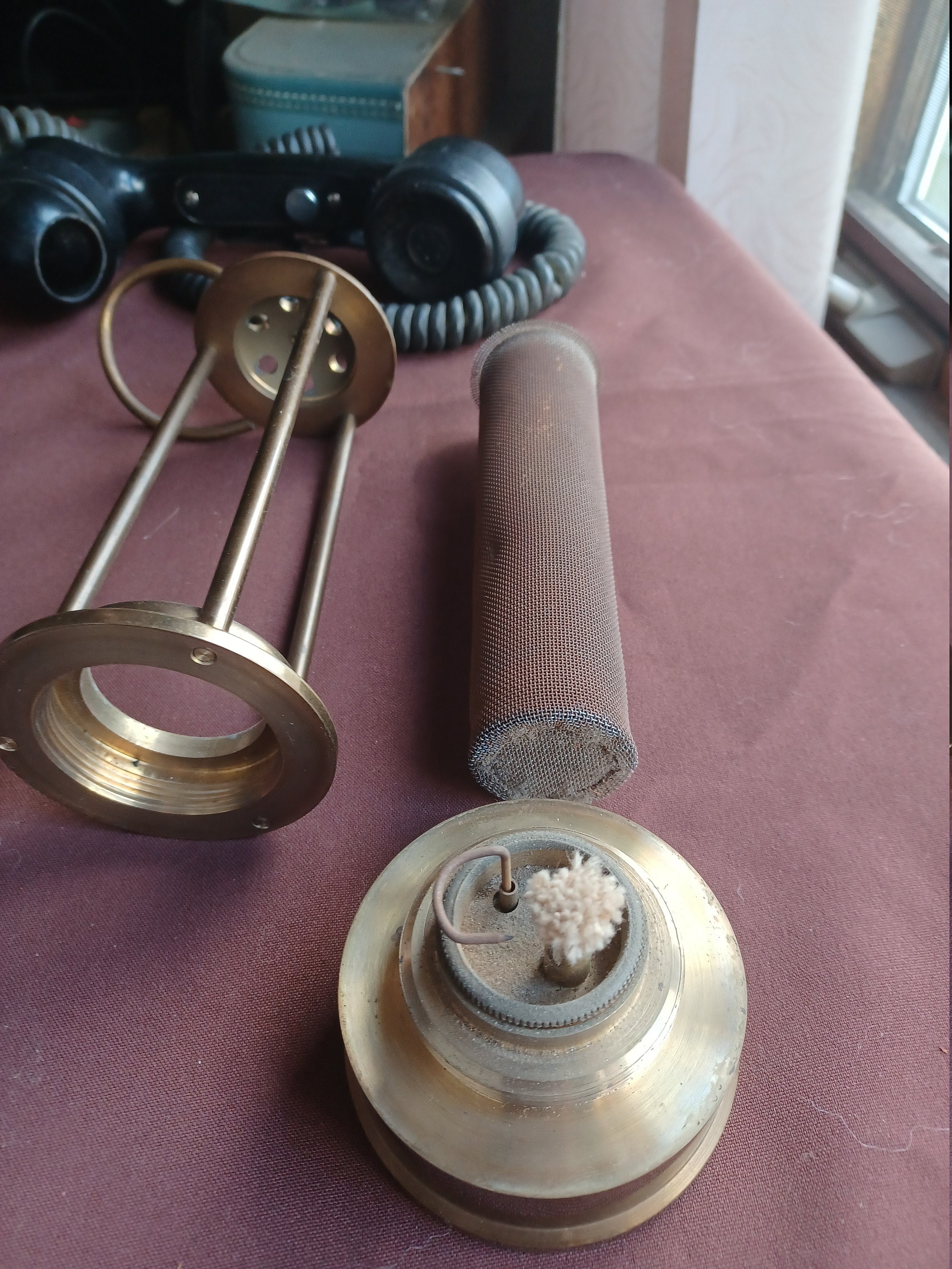 Antique Davy Lamp Coal Miner's Lamp - Etsy