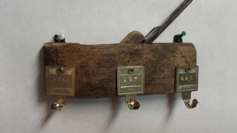 Repurposed Hand Plane Key Rack - Etsy