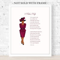 Pastor's Wife First Lady Personalized Custom Appreciation Photo Name ...