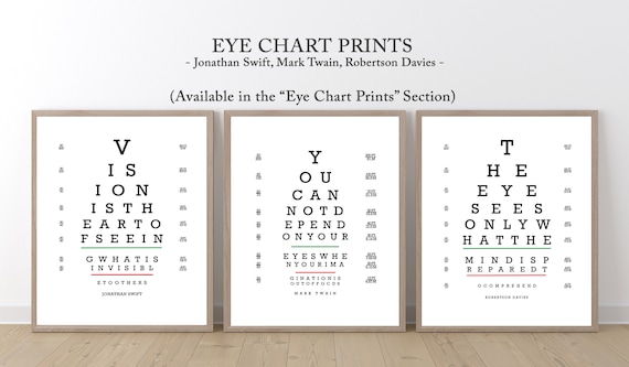 Eye Chart Quotes