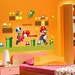 Super Mario Bros Nursery Decal Room Decals Hot Selling Kids Bedroom ...