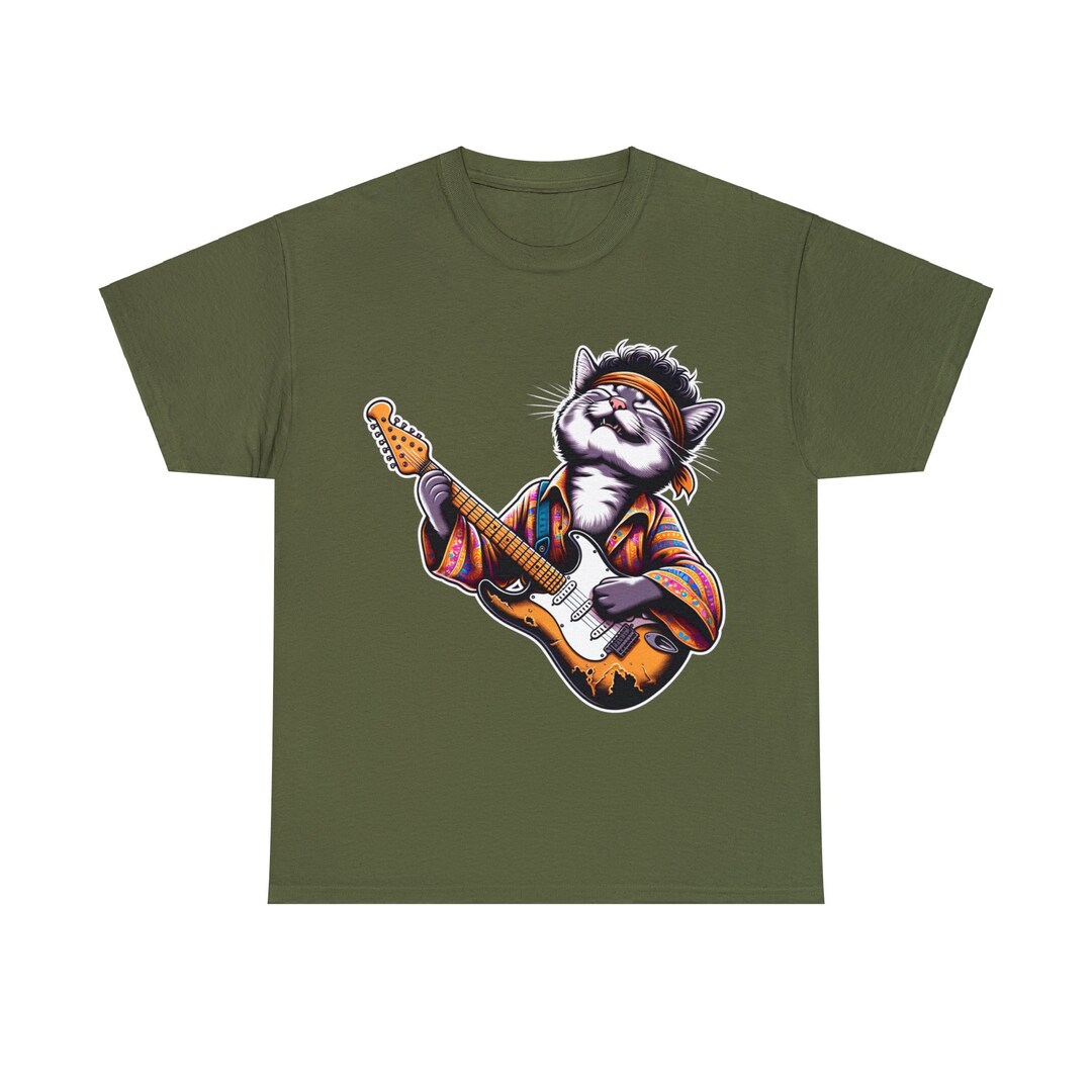 Jimi Kitty! Skuse Me While I Kiss the Sky! Hendrix Cat! - Etsy