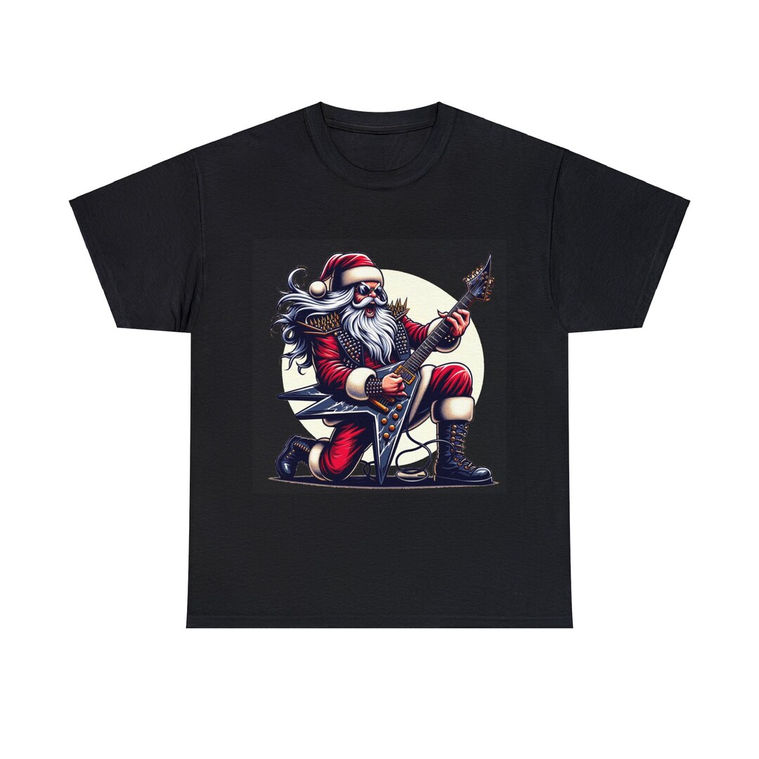 Heavy Metal Santa is Comin' to Town - Etsy