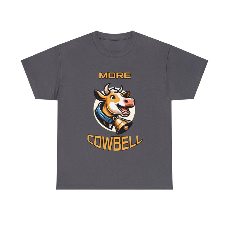 MORE COWBELL!! Cute Cow "more Cowbell" SNL Skit Tribute Graphic Tee! - Etsy