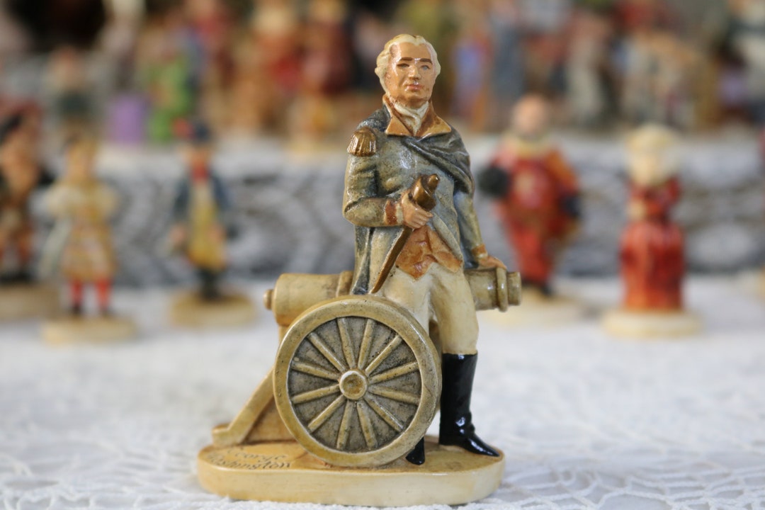 Sebastian Miniature - SML-084 George Washington With Cannon ...