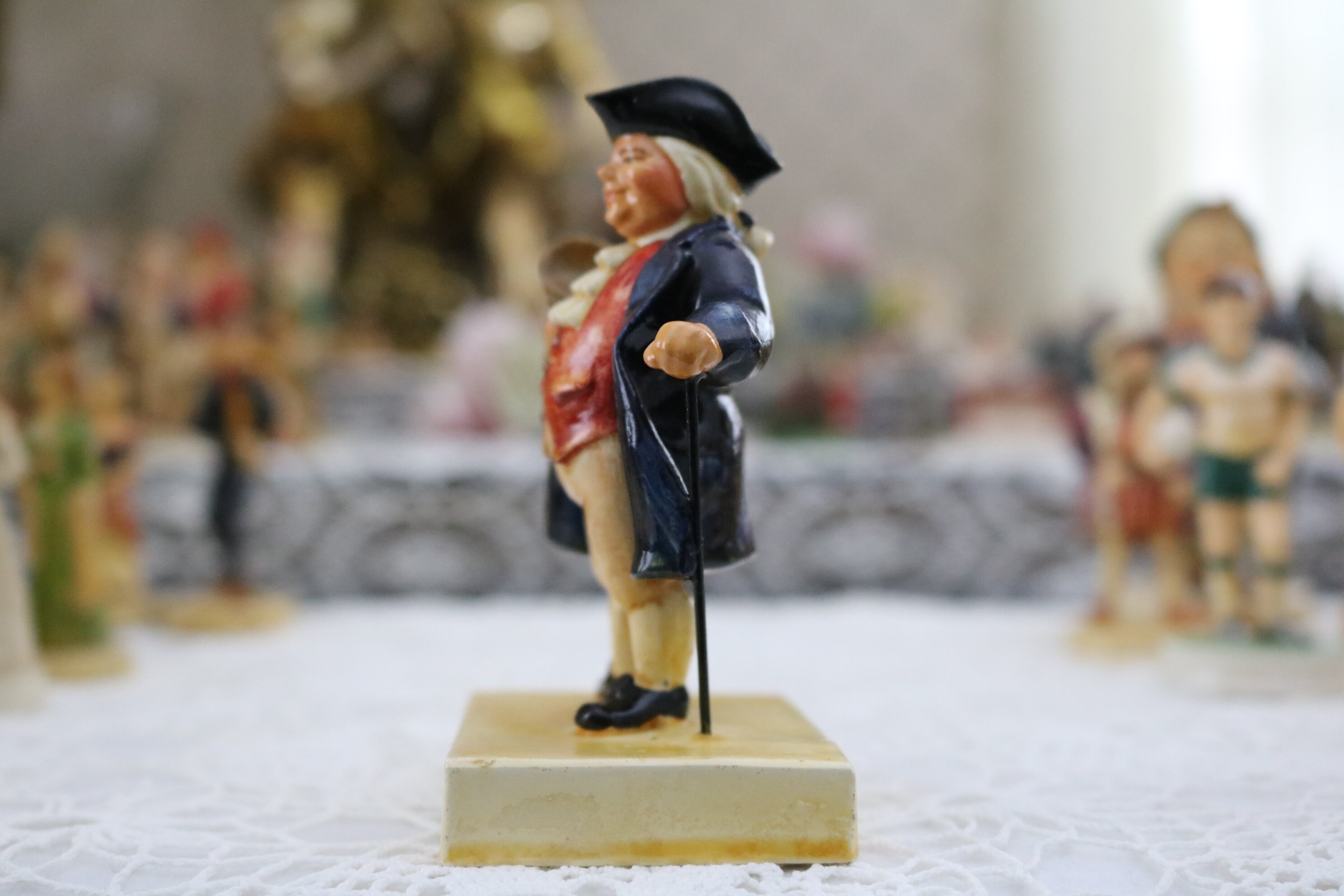 Sebastian Miniatures Colonial Bell Ringer SML-302A PW BASTON Marblehead ...
