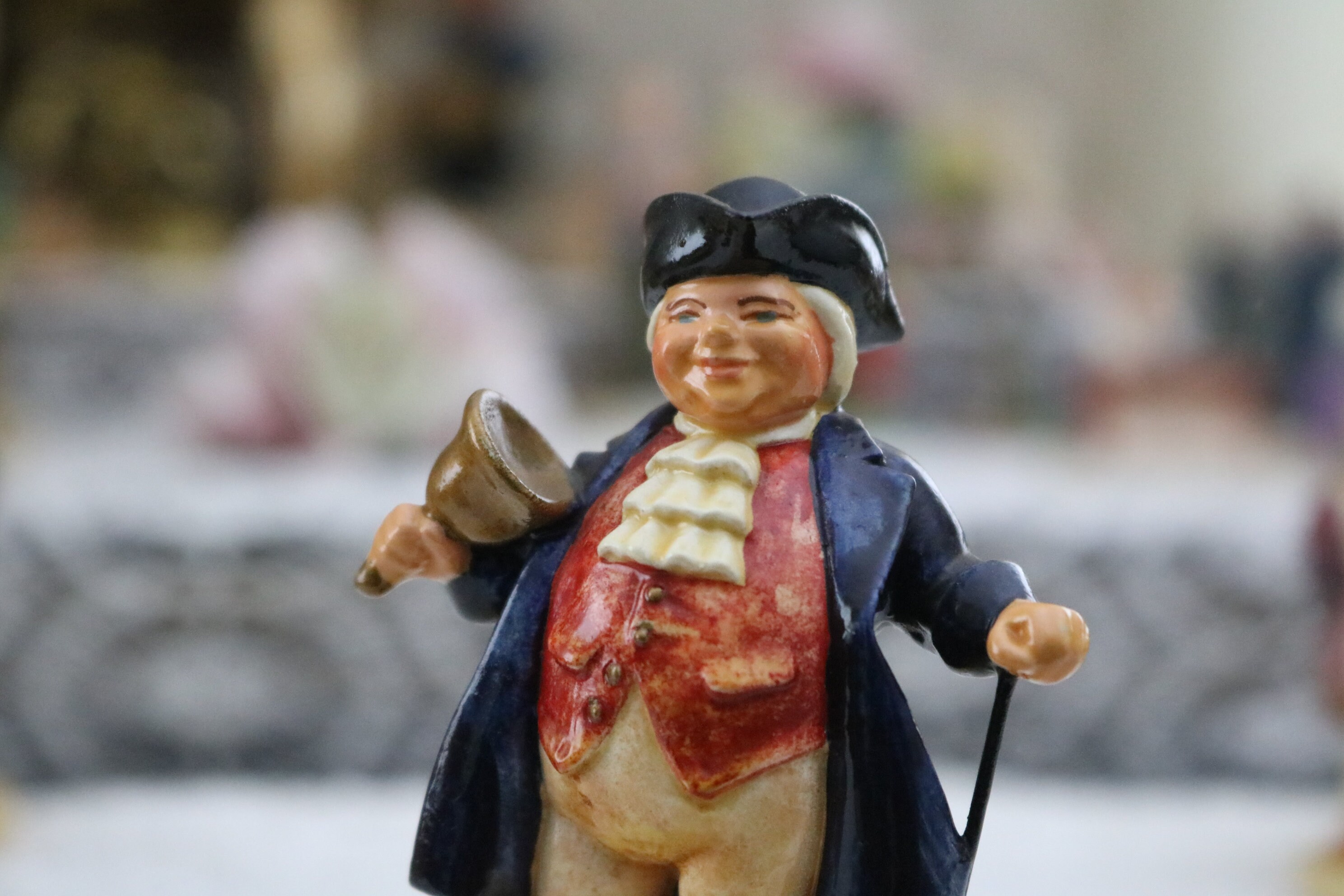 Sebastian Miniatures Colonial Bell Ringer SML-302A PW BASTON Marblehead ...