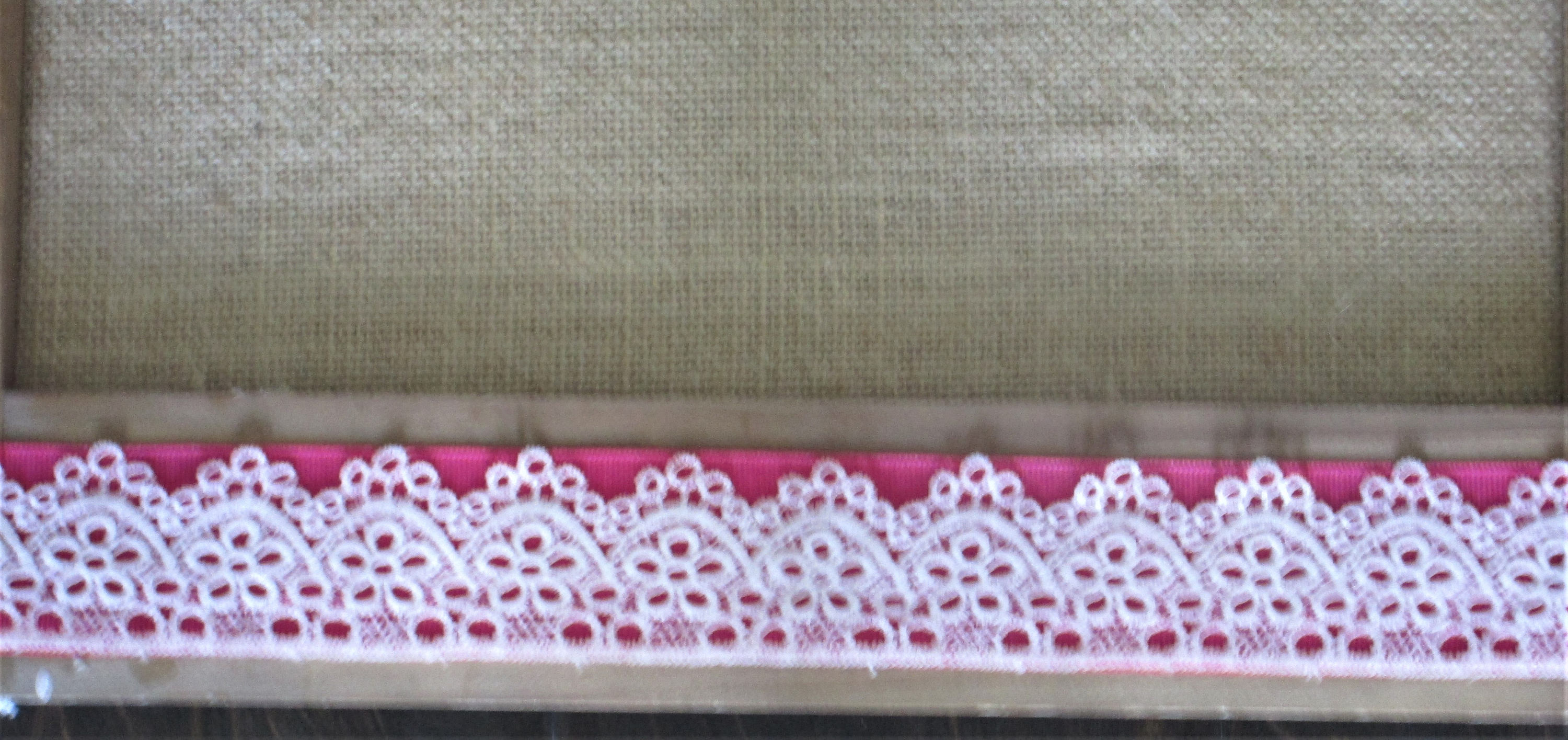 Polka Dot & Lace Bulletin Board: Girl's Bedroom Decor - Etsy