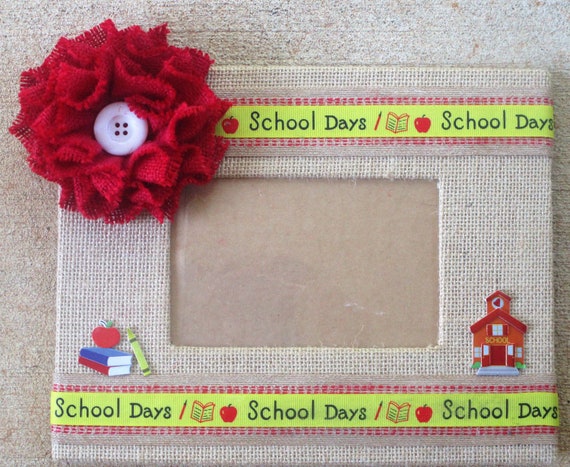 School Days Picture Frame Teacher Frame 4x6 4x6 School | Etsy