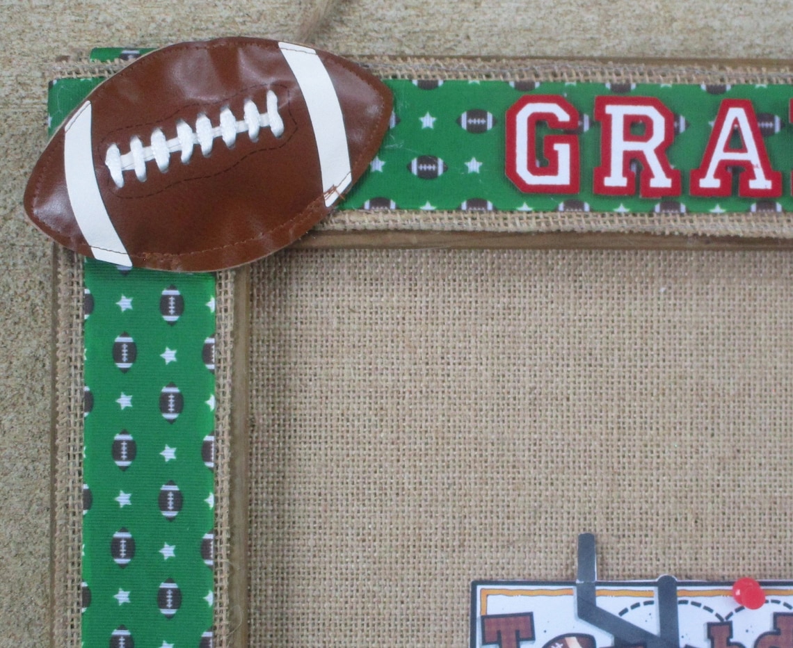 Football Bulletin Board, Touchdown Football Pin Board, Boy Bedroom ...