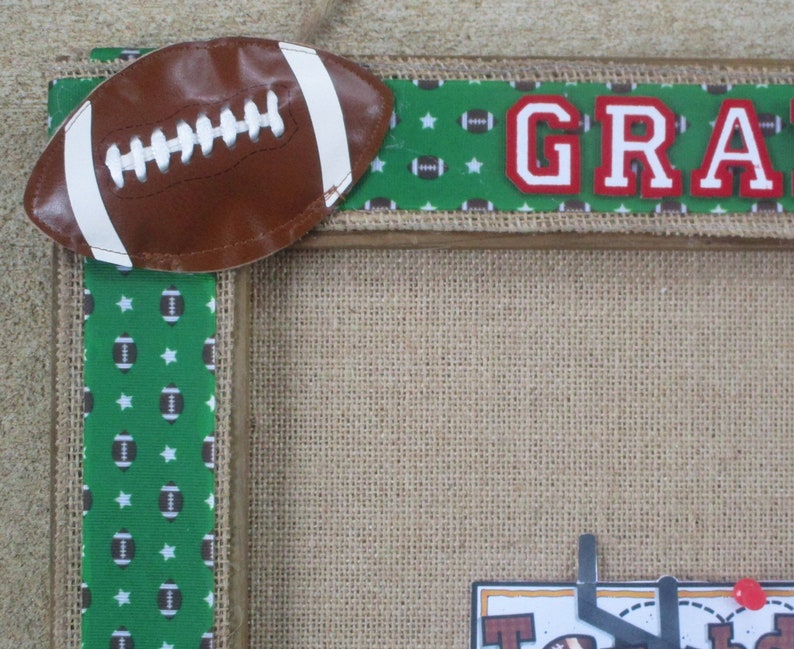Football Bulletin Board, Touchdown Football Pin Board, Boy Bedroom ...