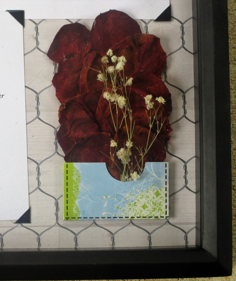 In Loving Memory of Mom, in Memory of Mom, Memory Shadowbox, Dried Rose ...