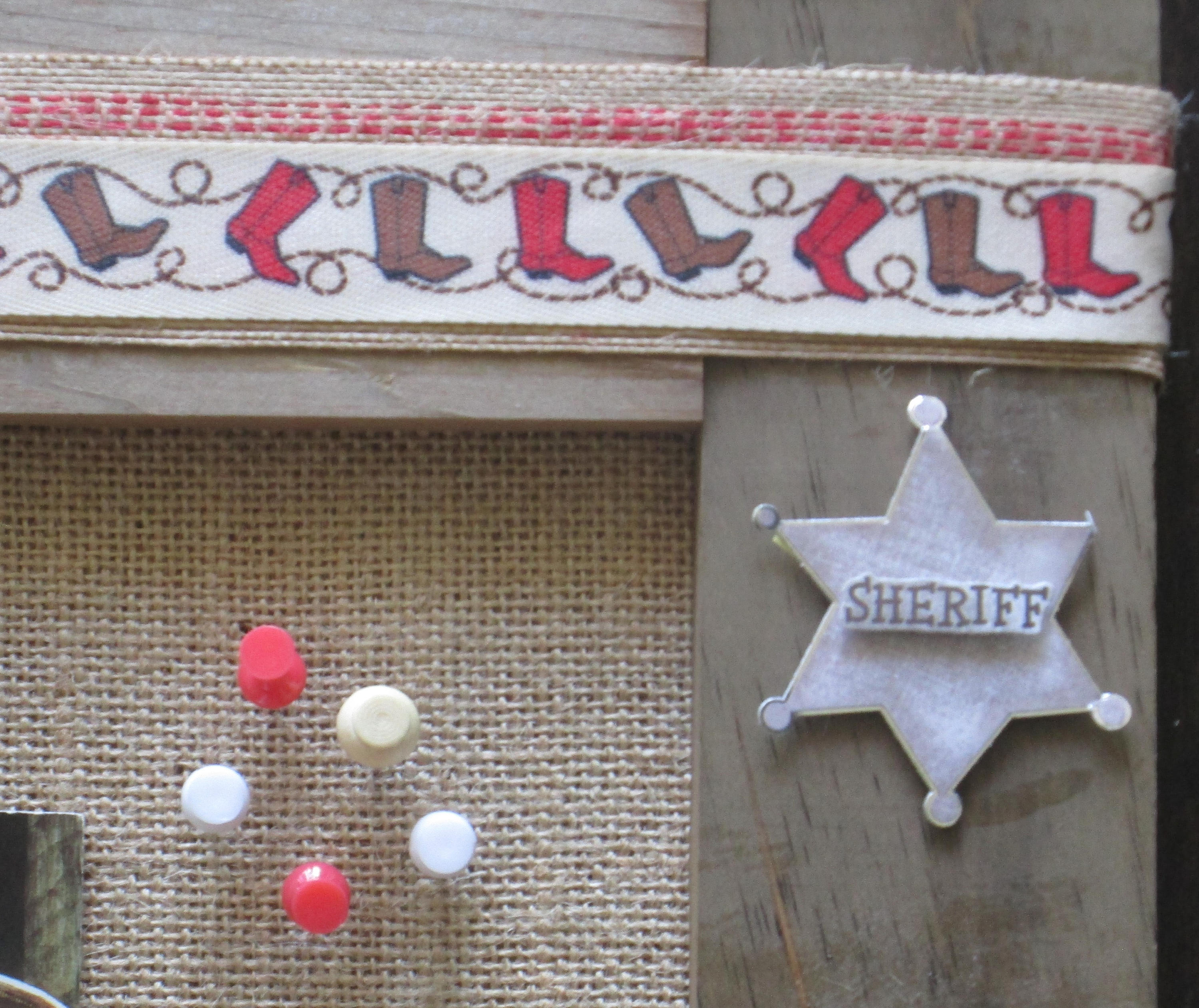 Kids Cowboy Pin Board, Cowboy Bulletin Board, Texas Bulletin Board ...