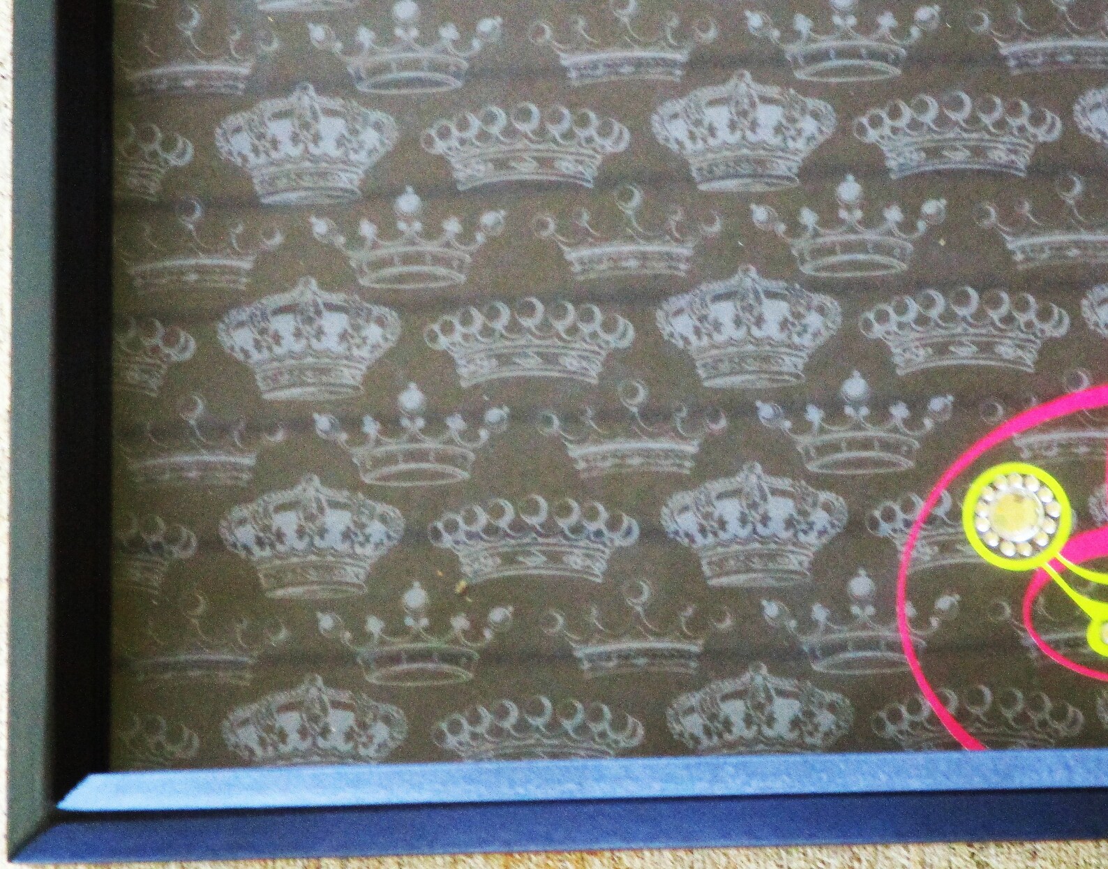 Princess Shadow Box-custom Order, Princess Bedroom Decor, Girl Bedroom ...