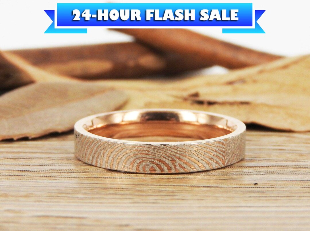 Your Actual Finger Print Rings, Family Fingerprints, Friendship Rings ...