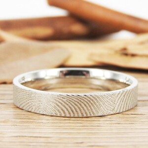 Your Actual Finger Print Rings, Family Fingerprints, Matching ...