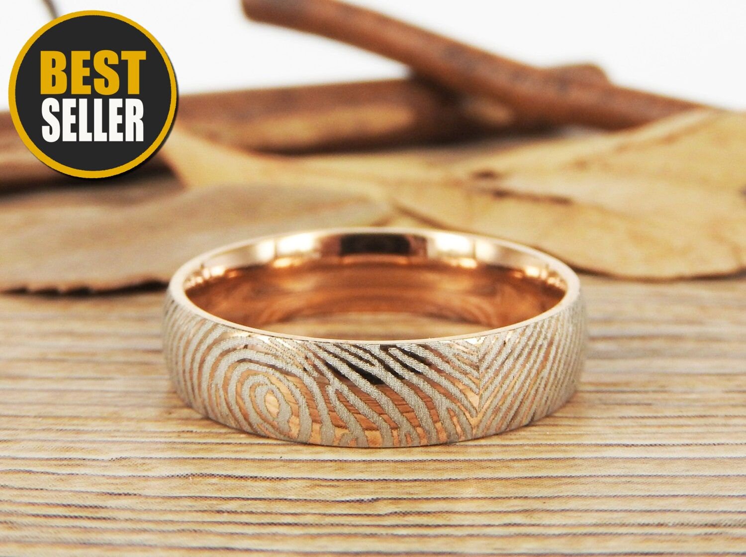 Your Actual Finger Print Rings Family Fingerprints - Etsy