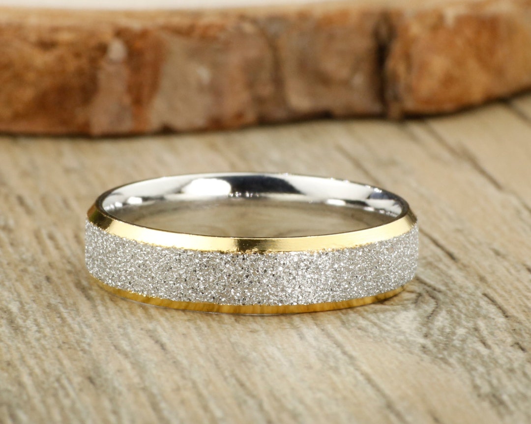 Handmade Customize Gold Promise Ring Wedding Band Women - Etsy
