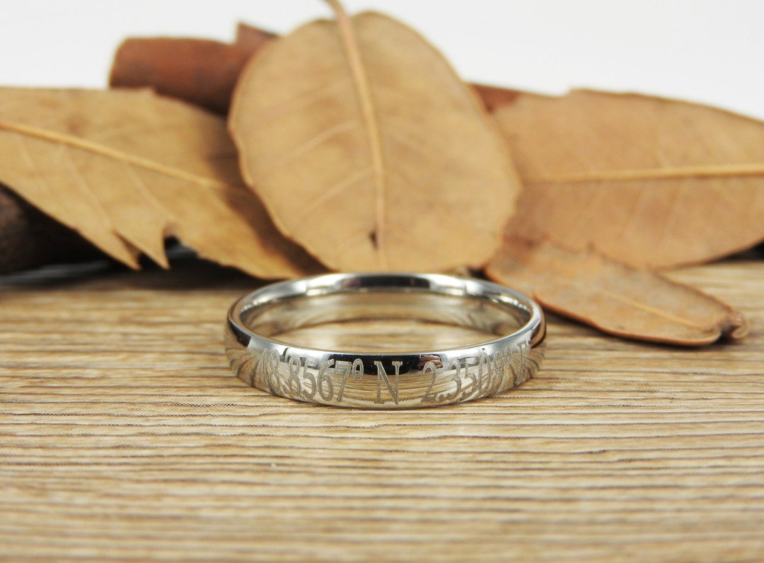 Latitude Longitude Ring, Coordinate Ring, Longitude Latitude ...