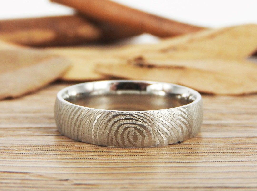 Your Actual Finger Print Rings, Family Fingerprints, Friendship Rings ...