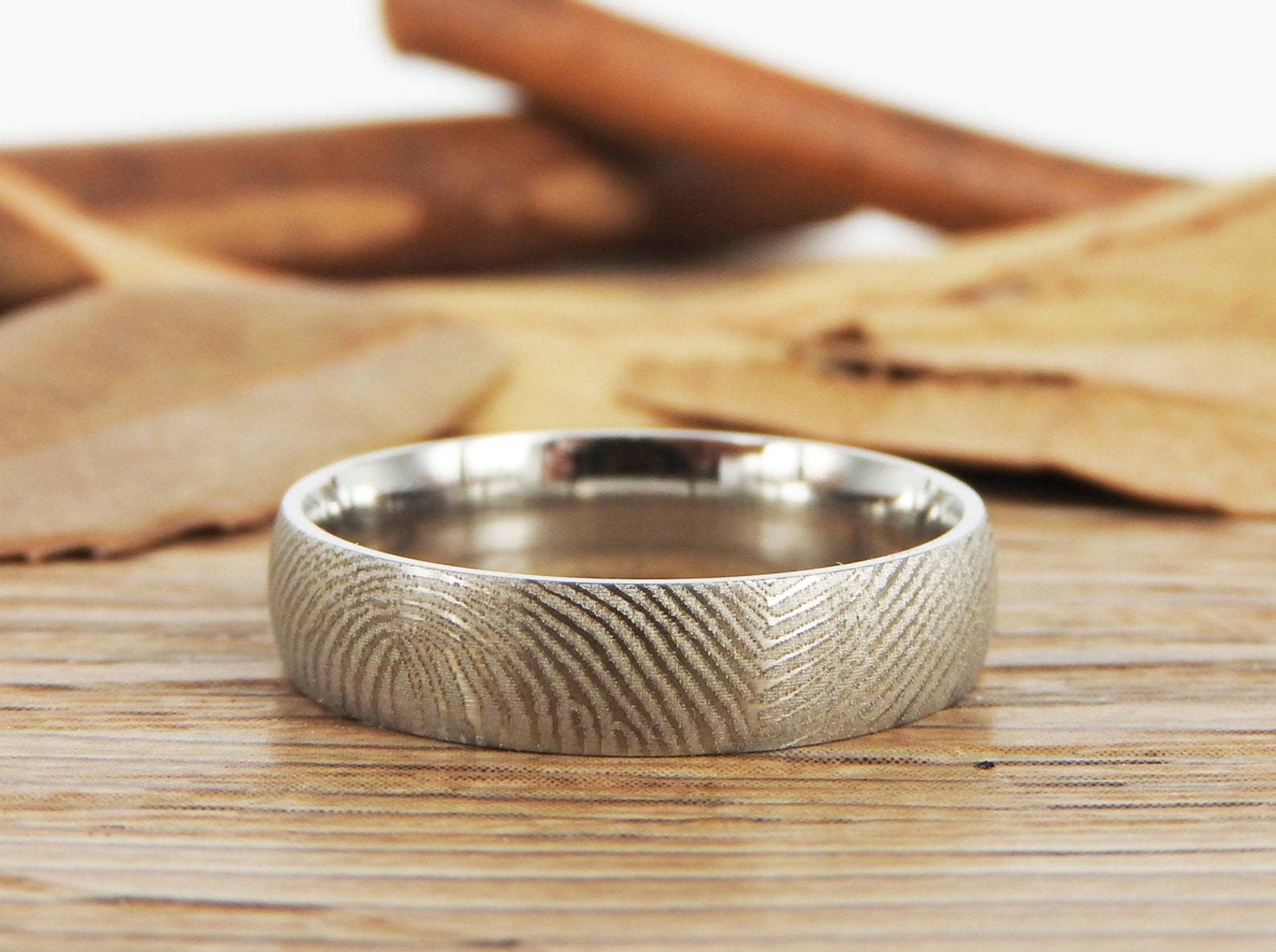 Your Actual Finger Print Rings Family Fingerprints - Etsy