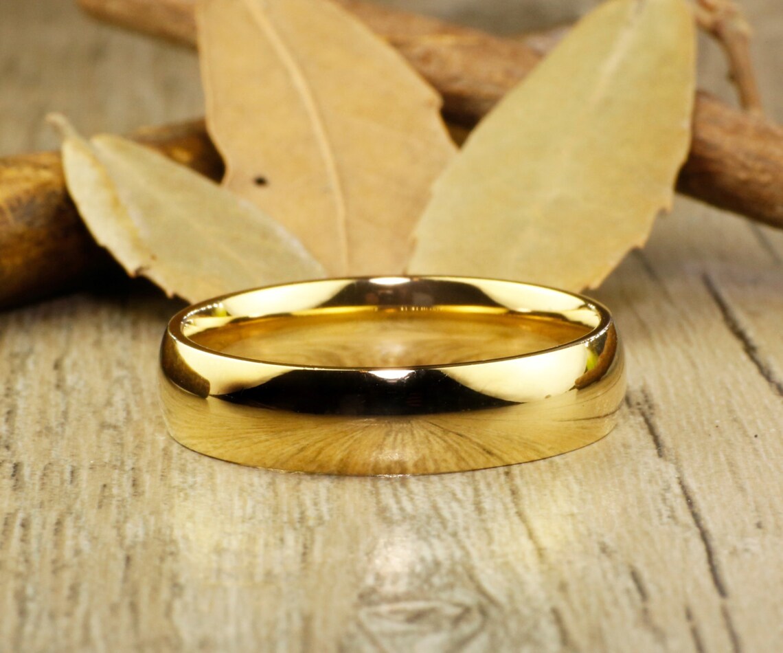 WEDDING RING Polish Gold Special Valentine's Day Gift - Etsy