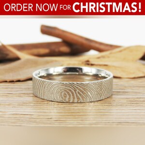 Your Actual Finger Print Rings Family Fingerprints - Etsy