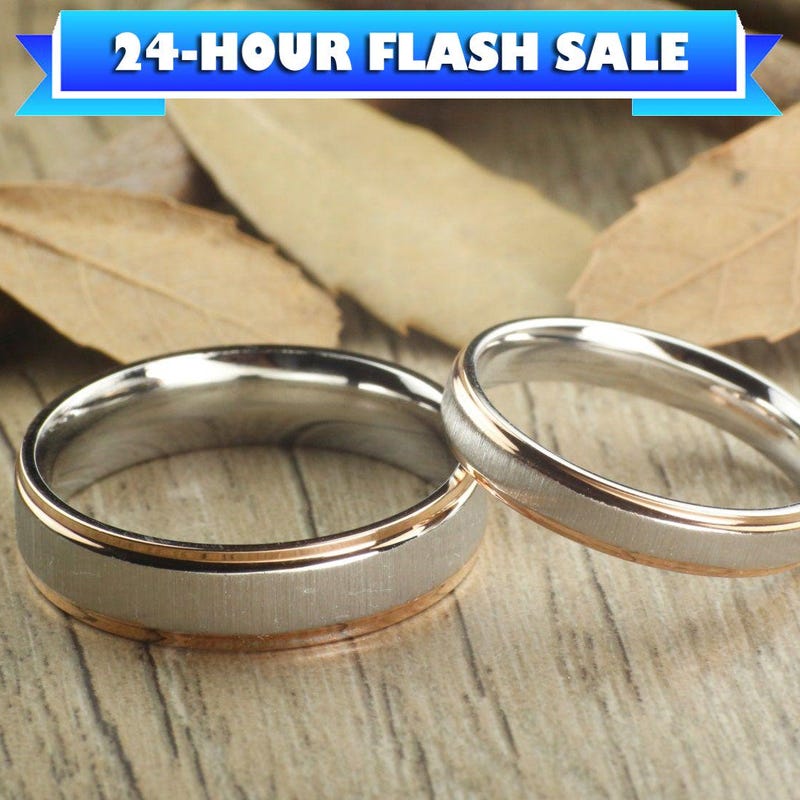 Matching Wedding Bands - Etsy