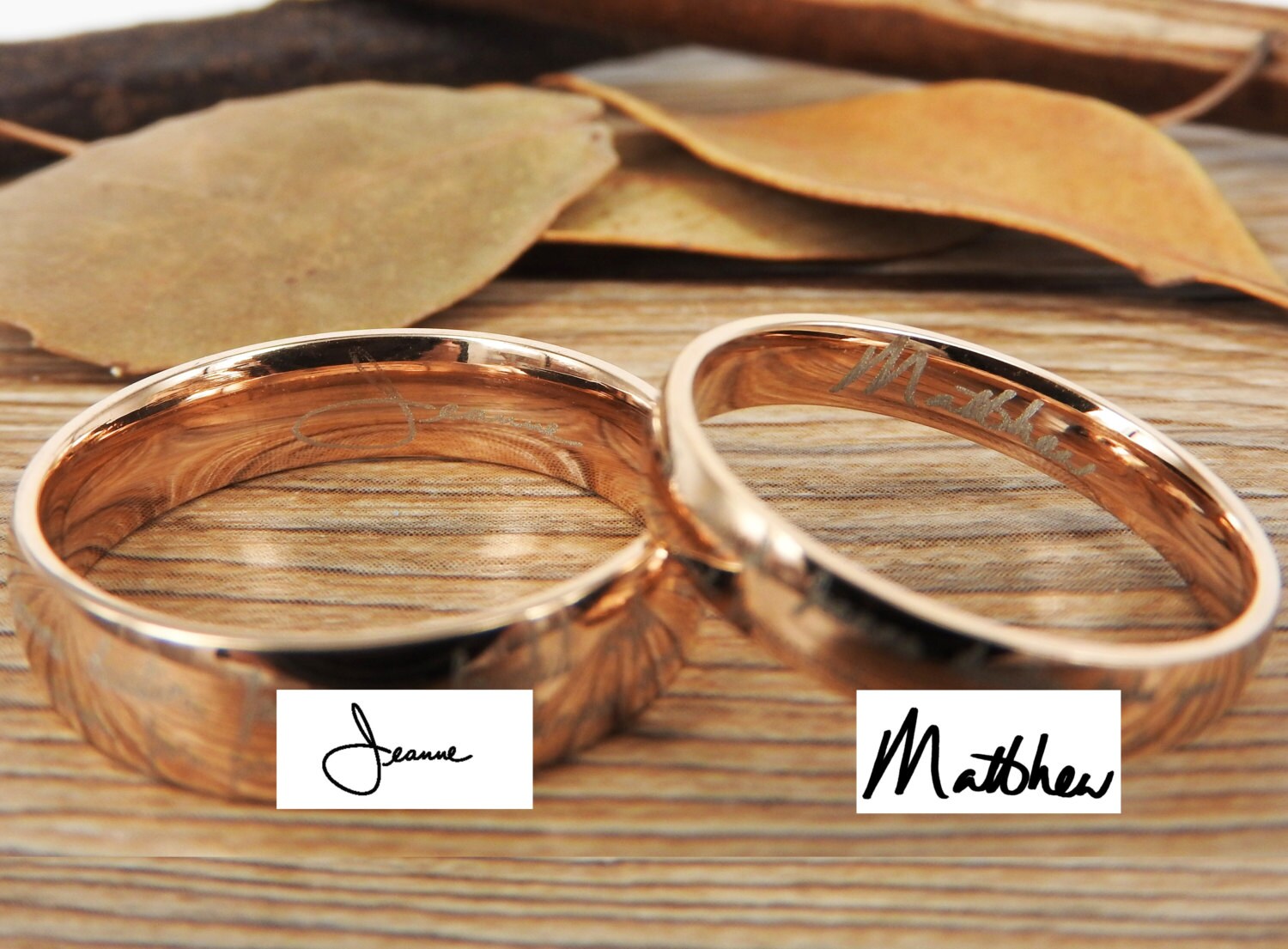 Handmade Handwriting Rings Signature Rings Initial Ring - Etsy