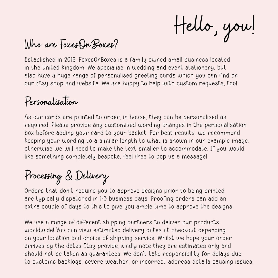 Master of Ceremonies Card, Thank You Wedding Cards, to Our Master of ...