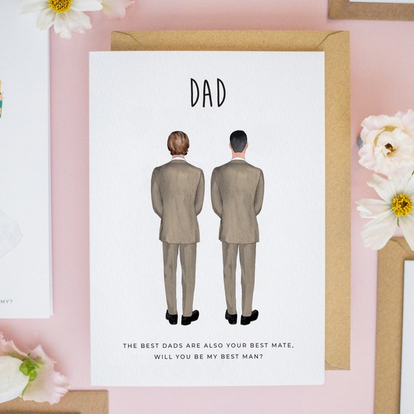 Dad Best Man Proposal - Etsy