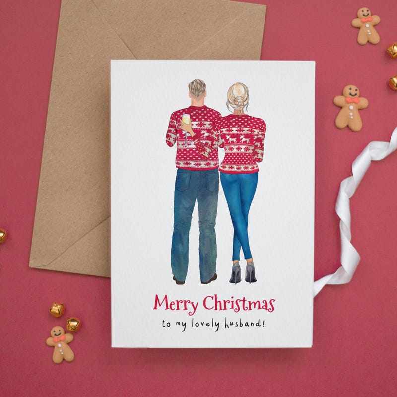 Boyfriend Christmas Card - Etsy