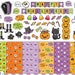 Doodle Halloween Clipart. Trick or Treat Set. Personal and Commercial ...