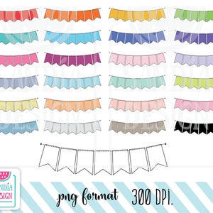 45 Doodle Banner Clipart. Personal and Commercial Use. - Etsy