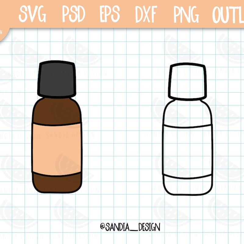 Essential Oil Clipart - Etsy