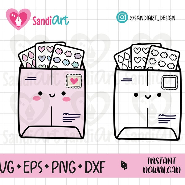 Happy Mail Svg - Etsy