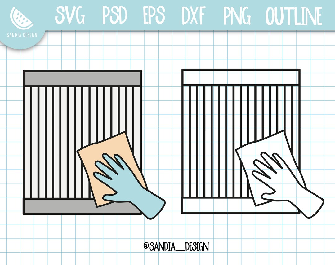 Doodle Clean Filter, SVG, PNG, Psd, Outline, Personal and Commercial ...