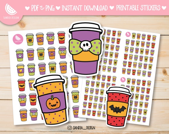 Printable Stickers Sheet Printable Planner Stickers. - Etsy