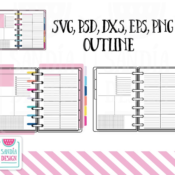 Happy Planner Svg - Etsy
