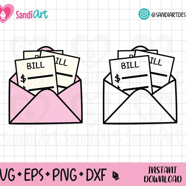 Bill Pay Stickers - Etsy