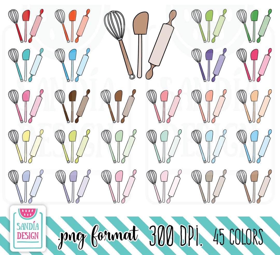 45 Doodle Baking Clipart. Personal and Commercial Use. - Etsy